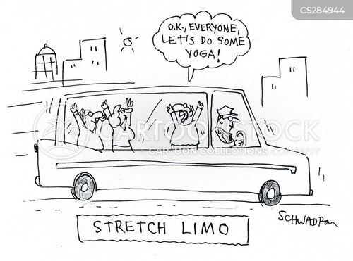 Stretch Limo Cartoons and Comics - funny pictures from CartoonStock