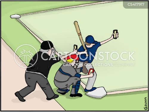 Baseball Umpire Cartoons and Comics - funny pictures from CartoonStock