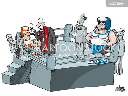 Professional Fighting Cartoons and Comics - funny pictures from ...