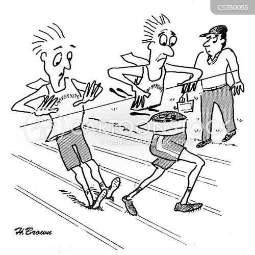 Hit The Wall Cartoons and Comics - funny pictures from CartoonStock