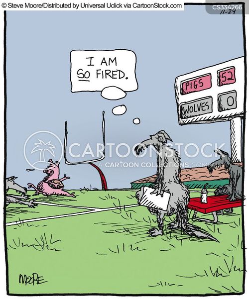 Football Pigs Cartoons and Comics - funny pictures from CartoonStock
