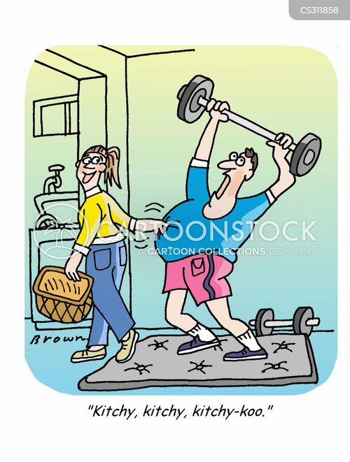 Barbells Cartoons and Comics - funny pictures from CartoonStock