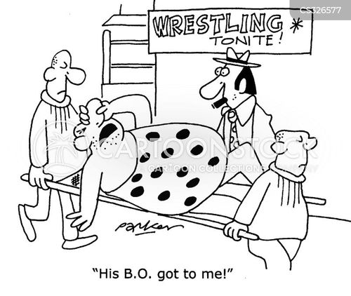 Body Wrestling Cartoons and Comics - funny pictures from CartoonStock