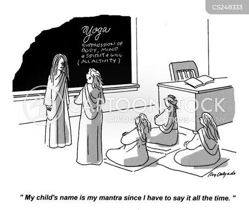 Balance Mantra Cartoons and Comics - funny pictures from CartoonStock