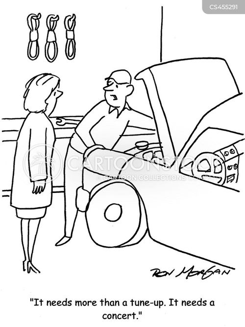 Car Tune Cartoons and Comics - funny pictures from CartoonStock