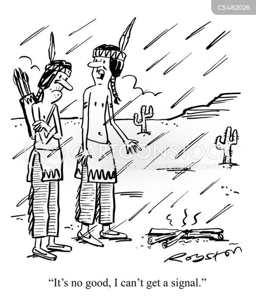 Weak Signal Cartoons and Comics - funny pictures from CartoonStock