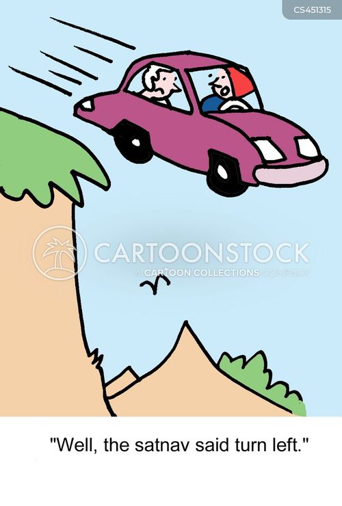 Gps Satellites Cartoons and Comics - funny pictures from CartoonStock