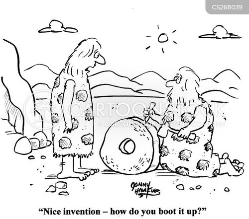 Invention Of The Wheel Cartoons and Comics - funny pictures from ...