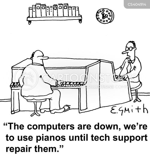 Computer Fan Cartoons and Comics - funny pictures from CartoonStock
