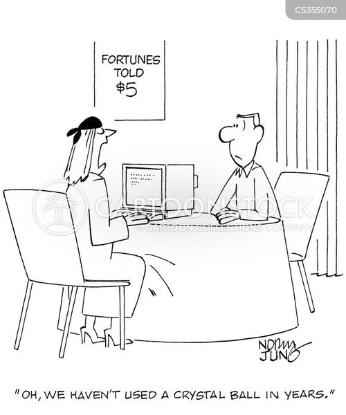 Crystal Ball Cartoons and Comics - funny pictures from CartoonStock