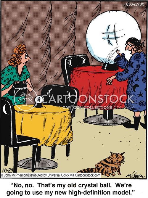 Crystal Ball Cartoons and Comics - funny pictures from CartoonStock