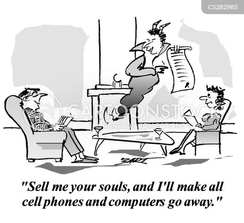 Sell Your Soul To The Devil Cartoons and Comics - funny pictures from ...
