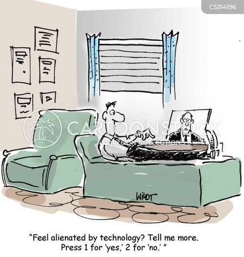 Alienated Cartoons and Comics - funny pictures from CartoonStock