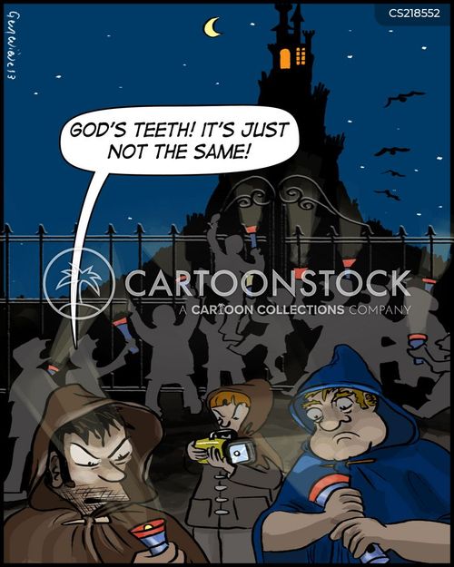 Angry Mob Cartoons and Comics - funny pictures from CartoonStock