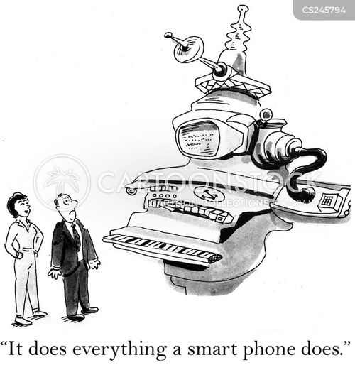 Before Cell Phones Cartoons and Comics - funny pictures from CartoonStock