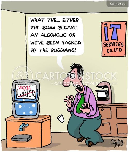 Russian Hacking Cartoons and Comics - funny pictures from CartoonStock