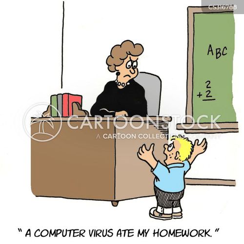 Homework Helpline Cartoons and Comics - funny pictures from CartoonStock