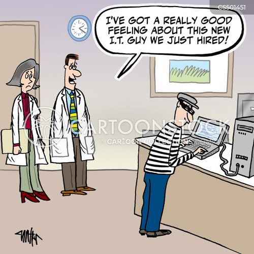Cybersecurity Cartoons and Comics - funny pictures from CartoonStock