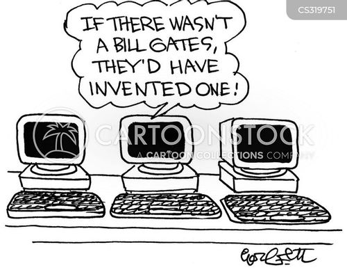 Technological Giant Cartoons and Comics - funny pictures from CartoonStock