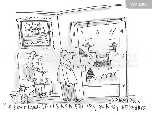 Nosy Neighbors Cartoons and Comics - funny pictures from CartoonStock