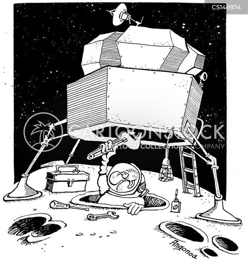 Crater Cartoons and Comics - funny pictures from CartoonStock