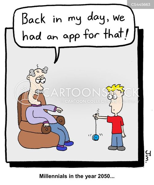 Generational Change Cartoons and Comics - funny pictures from CartoonStock