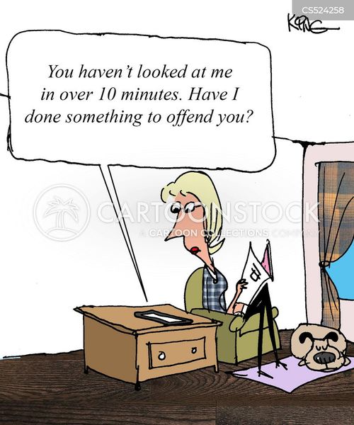 Taking Offense Cartoons and Comics - funny pictures from CartoonStock