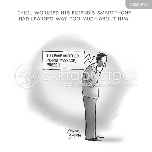 Answering Machine Cartoons and Comics - funny pictures from CartoonStock