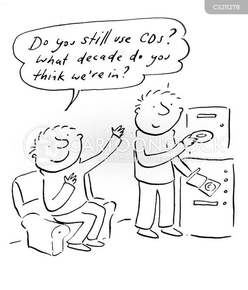Cd Player Cartoons and Comics - funny pictures from CartoonStock