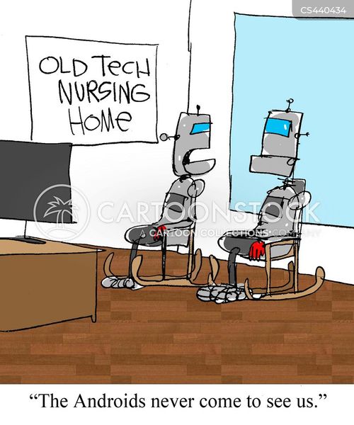 Android Cartoons and Comics - funny pictures from CartoonStock