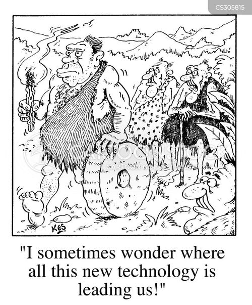 Cavepeople Cartoons and Comics - funny pictures from CartoonStock