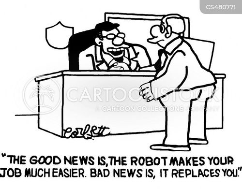 Robotic Labor Cartoons and Comics - funny pictures from CartoonStock