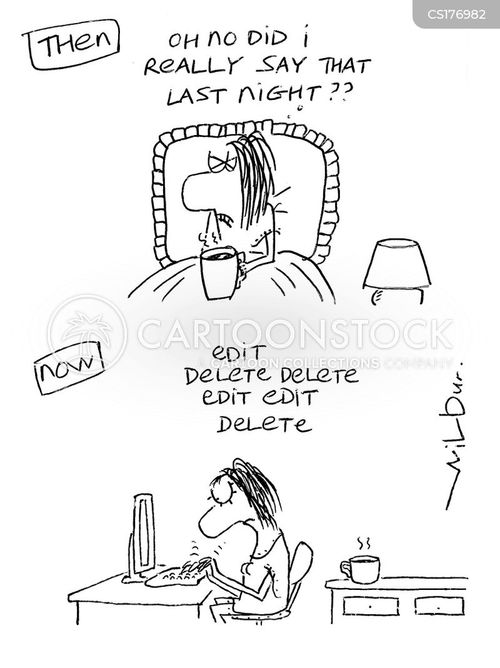 Regretted Cartoons and Comics - funny pictures from CartoonStock