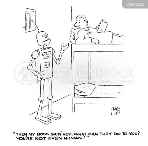 Robotic Person Cartoons and Comics - funny pictures from CartoonStock