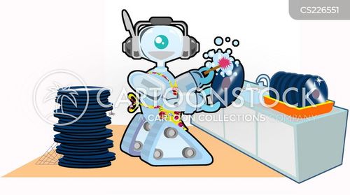 Washing-up Bowl Cartoons and Comics - funny pictures from CartoonStock