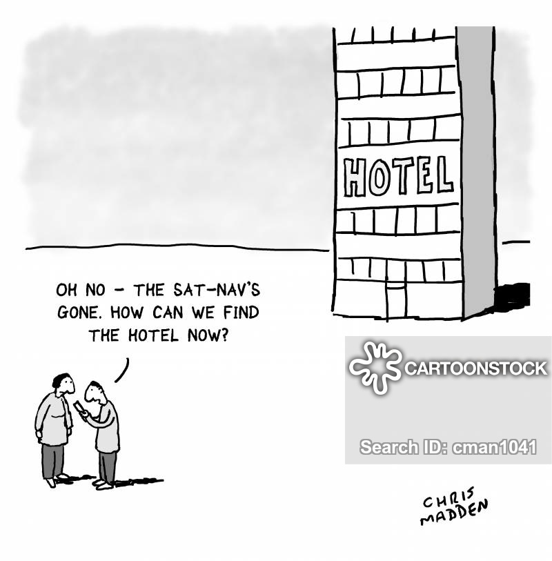 Disorientated Cartoons and Comics - funny pictures from CartoonStock