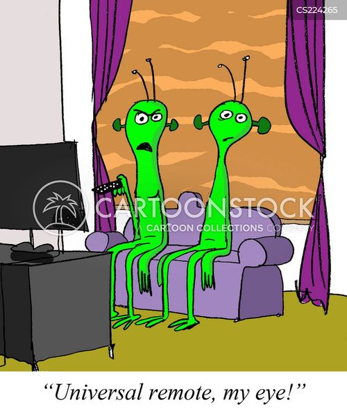 Universal Remote Cartoons and Comics - funny pictures from CartoonStock