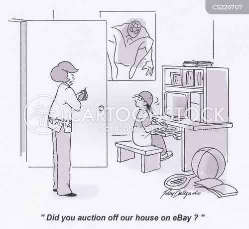 Auctioned Cartoons and Comics - funny pictures from CartoonStock
