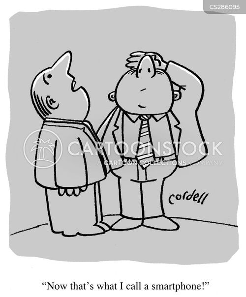 Smartphone Cartoons and Comics - funny pictures from CartoonStock