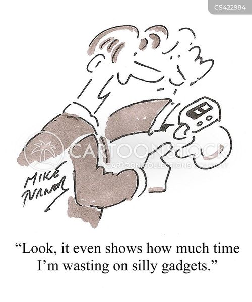 Smartwatches Cartoons and Comics - funny pictures from CartoonStock