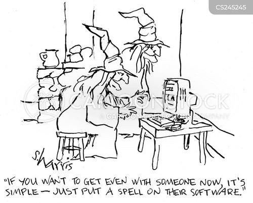 Sorceress Cartoons and Comics - funny pictures from CartoonStock