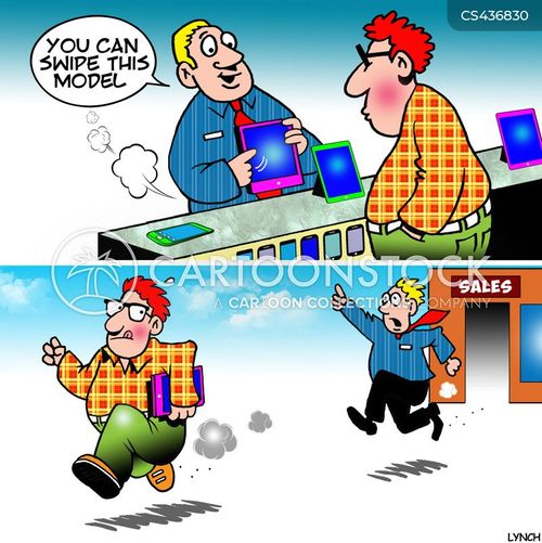Sales Demonstration Cartoons and Comics - funny pictures from CartoonStock