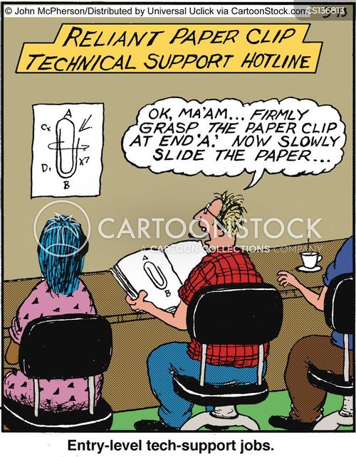 Paperclip Cartoons And Comics Funny Pictures From CartoonStock