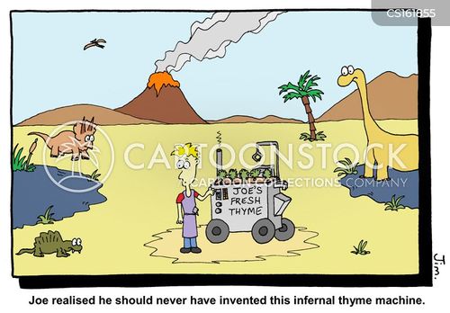 Time Traveling Cartoons and Comics - funny pictures from CartoonStock