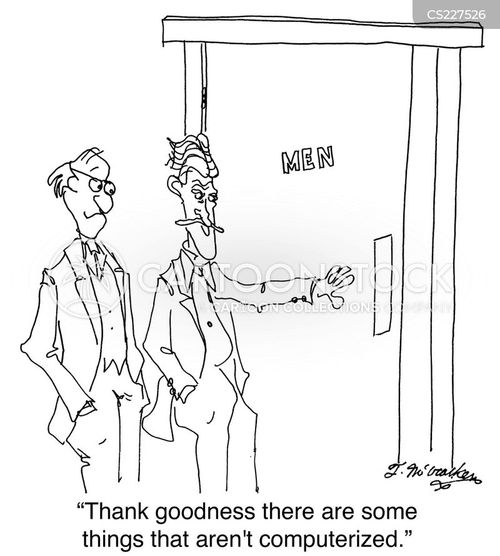 Computerization Cartoons and Comics - funny pictures from CartoonStock