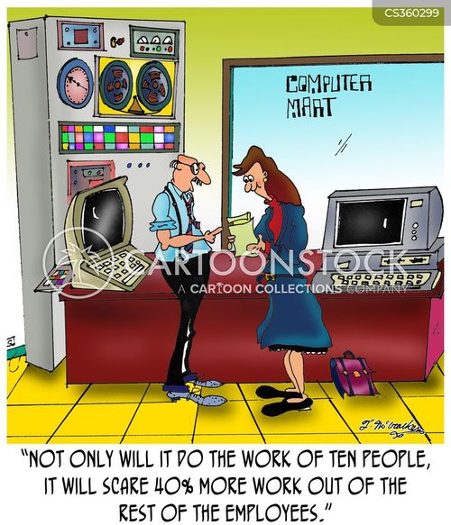 Workplace Upgrade Cartoons and Comics - funny pictures from CartoonStock