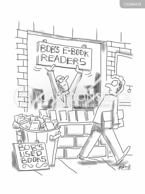 Used Books Cartoons and Comics - funny pictures from CartoonStock