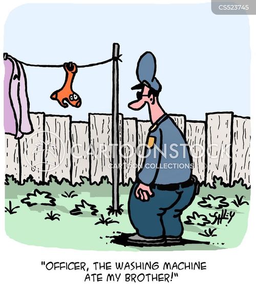 Washing Machine Cartoons and Comics - funny pictures from CartoonStock