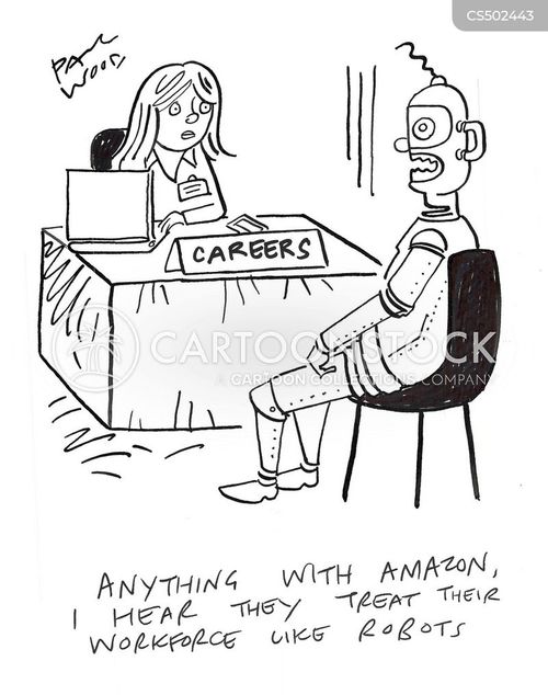 Amazon Robotics Cartoons and Comics - funny pictures from CartoonStock