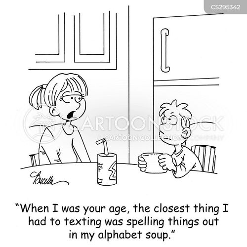 Spelling Out Words Cartoons and Comics - funny pictures from CartoonStock